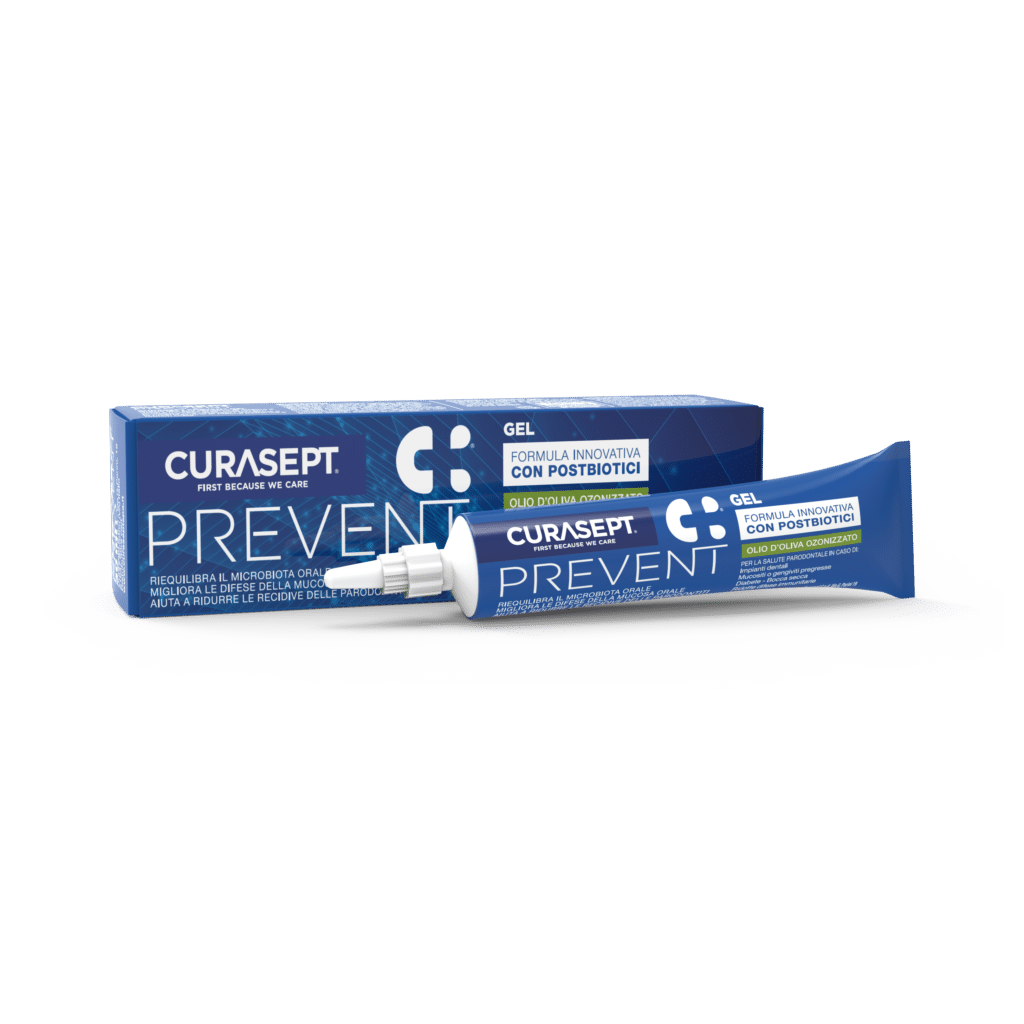 Gel Curasept prevent mantenimento impianti dentali | Curasept